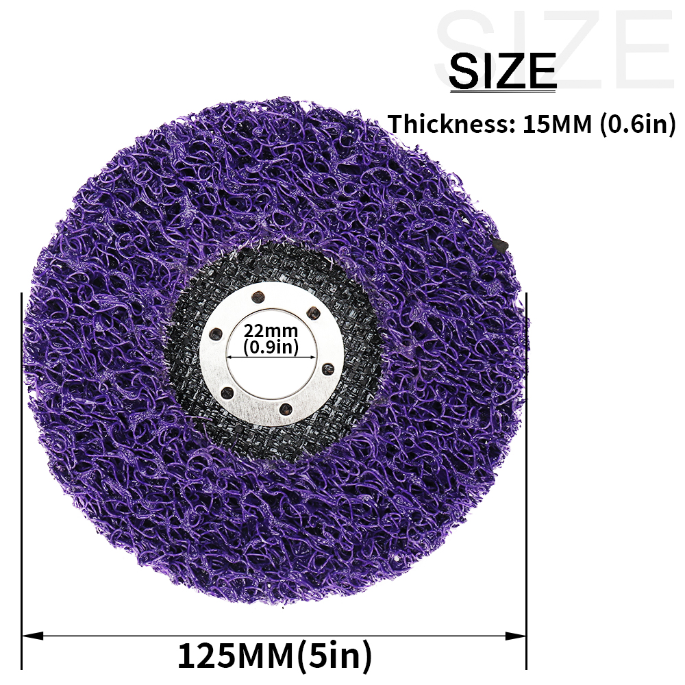 100/115/125mm Grinding Disc 1pcs Poly Strip Disc F... – Grandado