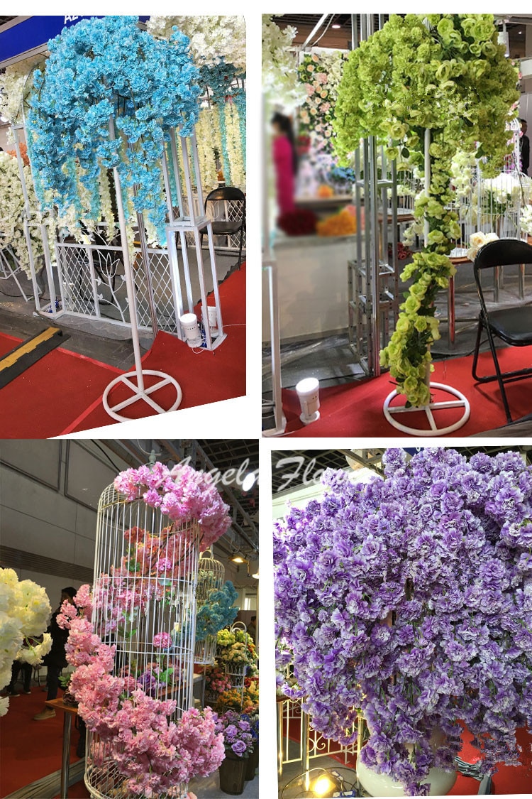 Mooie Kunstmatige Kersenbloesems Zijde Wisteria Bl... – Vicedeal