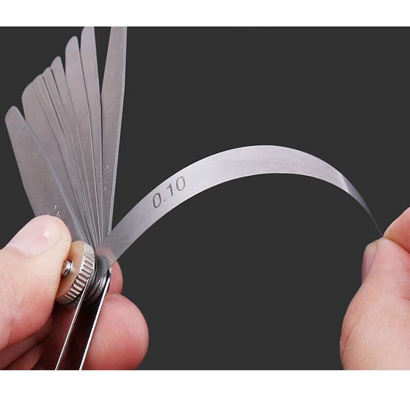 150mm 0.02-1.0mm Thickness Metric Feeler 17 Blade ... – Grandado