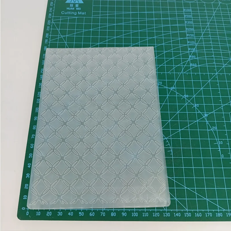 Diamond Background Plastic Embossing Folders for W... – Vicedeal