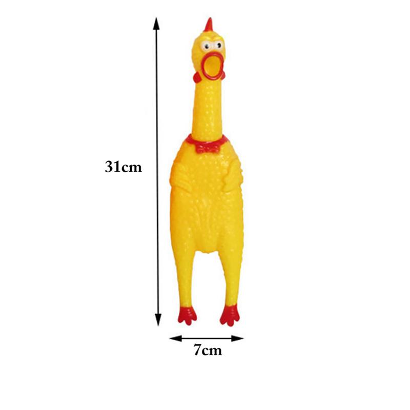 Rubber Squeak Speelgoed Voor Hond Screaming Kip Ch... – Grandado