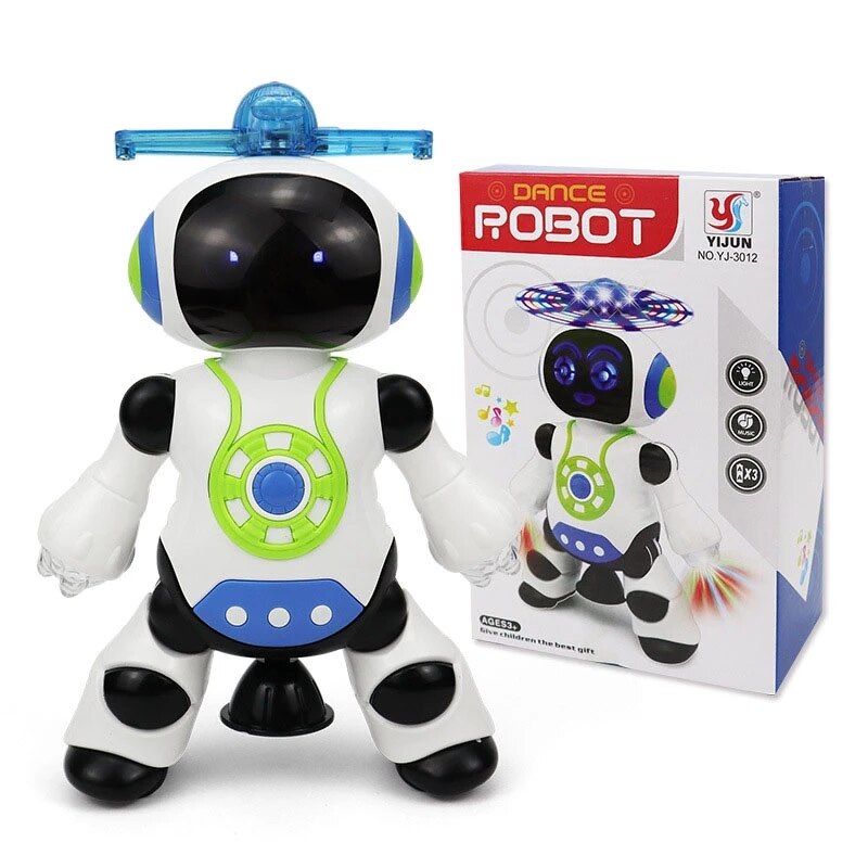 Electronic Space Dancing Robot Dazzling Music Robo... – Vicedeal