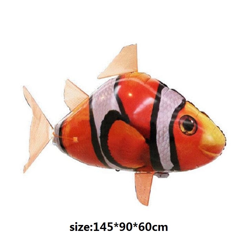 Remote control clown shark animal toy air flight i... – Vicedeal