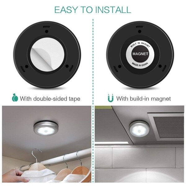 1Pc Pir Infrarood Motion Sensor Lamp Batterij Aang... – Grandado