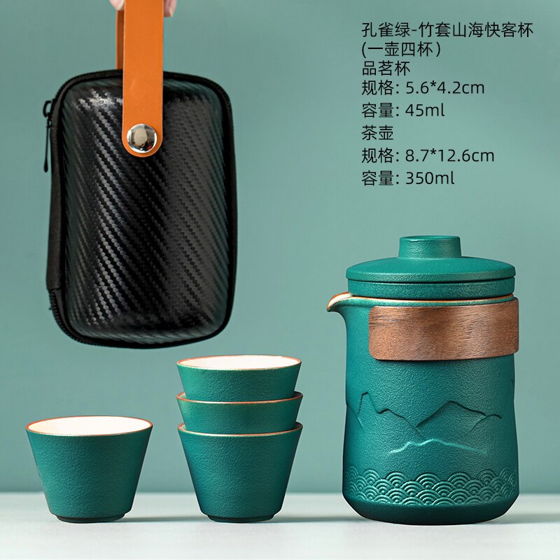 Quick Cup Reizen Thee Set Draagbare Pakket Thee Ku... – Vicedeal