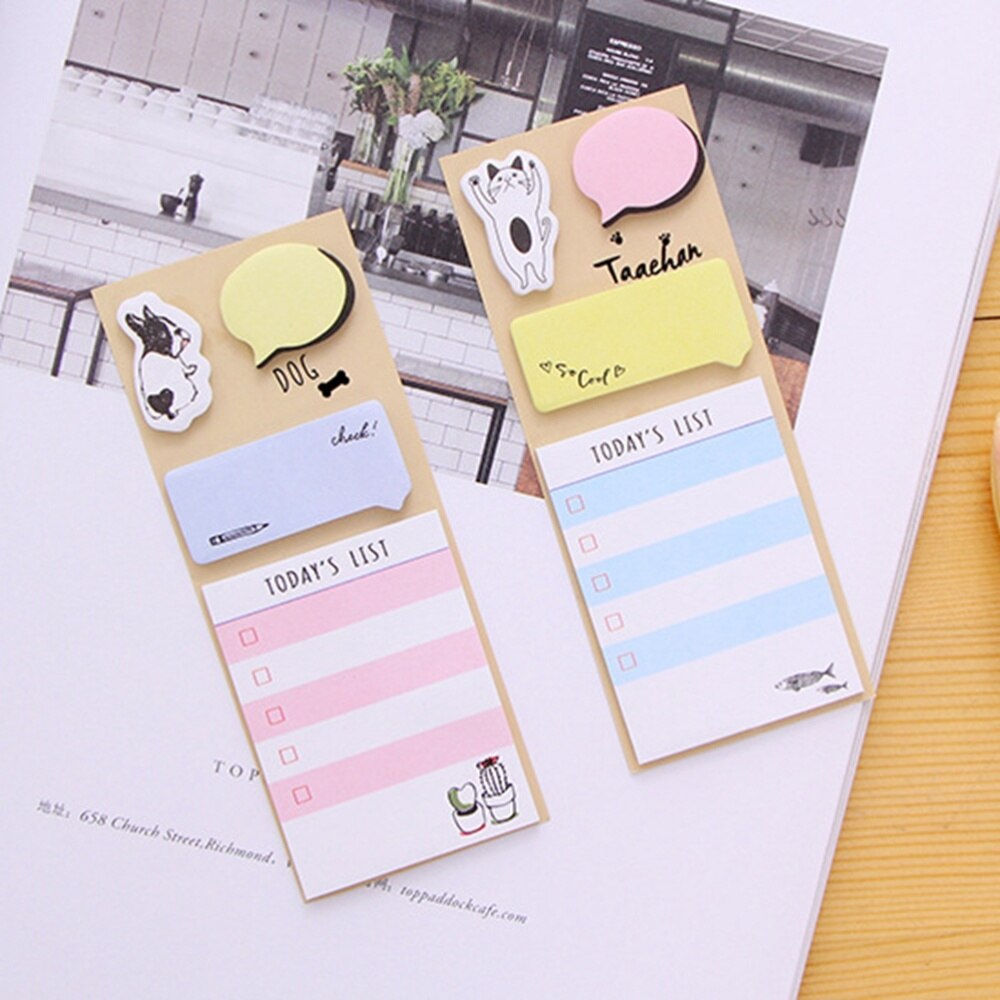 4 Pcs Cartoon N Times Stickers To Do List Notepads... – Vicedeal