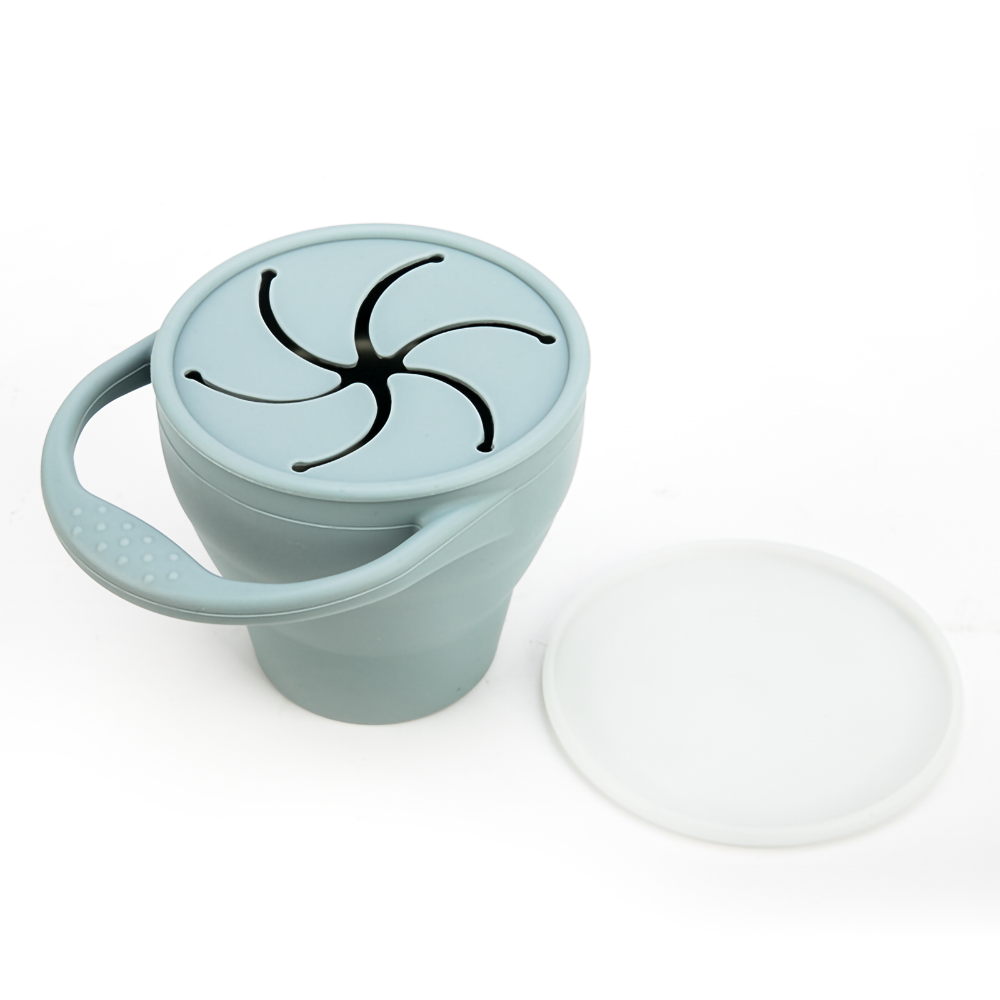 Baby Snack Cups Silicone Portable Drinkware Sippy ... – Grandado
