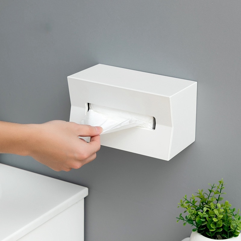Kitchen Tissue Box Cover Napkin Holder for Paper T... – Grandado