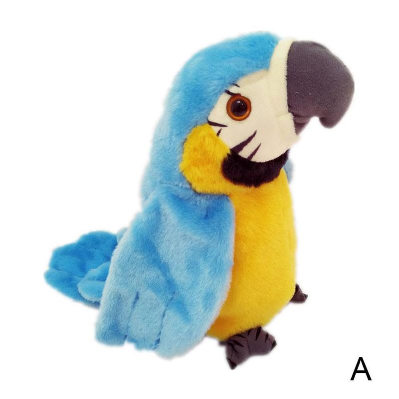 Electric Parrot Toy Speak Talking Record Repeats W... – Grandado
