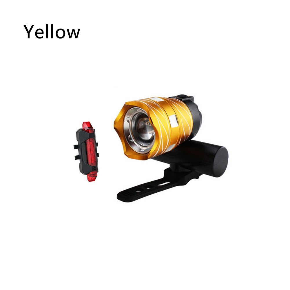 Fiets Head Light Zaklamp Met 3 Modes Torch Usb T6 ... – Vicedeal