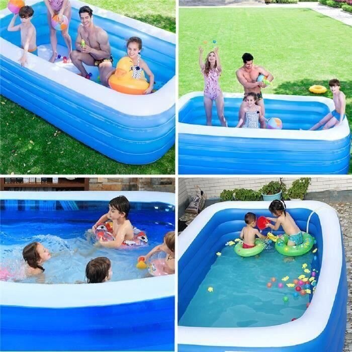 Four-layer Inflatable Pool PVC Family Inflatable S... – Grandado