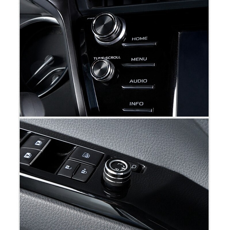 5PCS Aluminum Car Center Console Knobs Decoration ... – Grandado