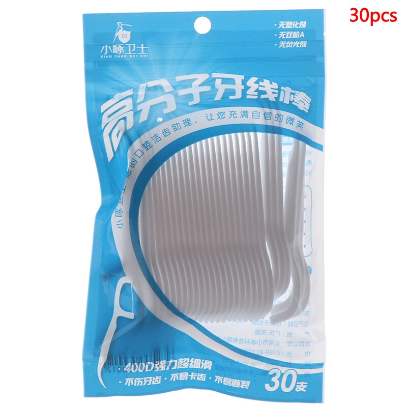 30/50/100 pièces dentaire Flosser hygiène buccale ... – Grandado