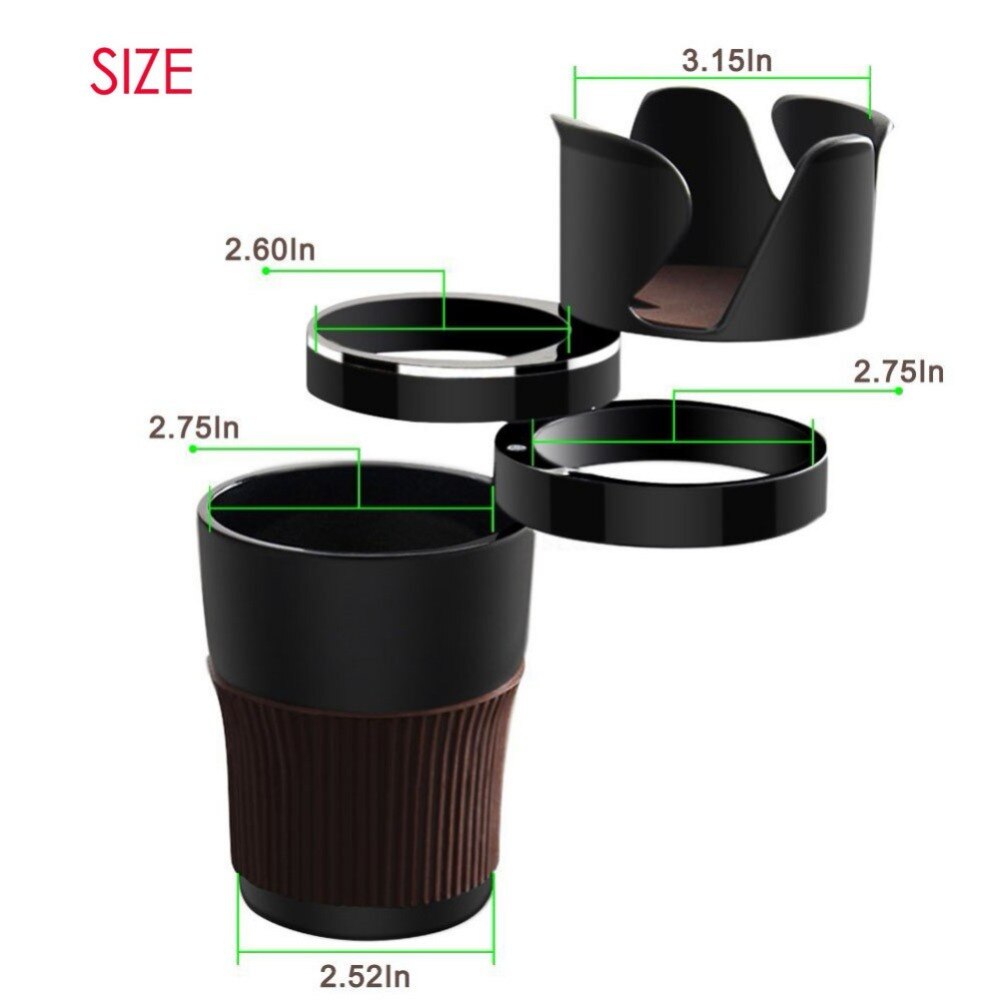 Multifunction Cup Holder Rotatable Convient Mobile... – Vicedeal