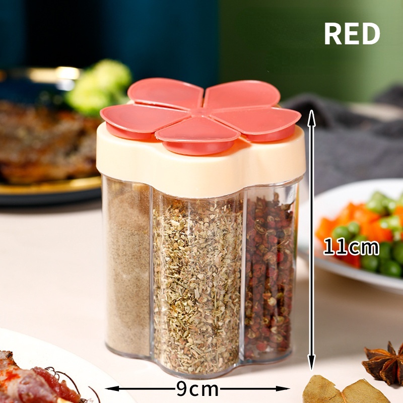 Seasoning Jar Plastic Container Seasoning Bottle S... – Grandado