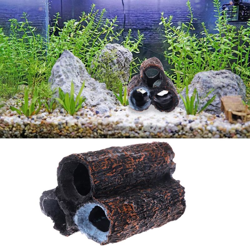 Aquarium Fish Tank Tube Pipes Shape Shrimp Cave Sh... – Vicedeal