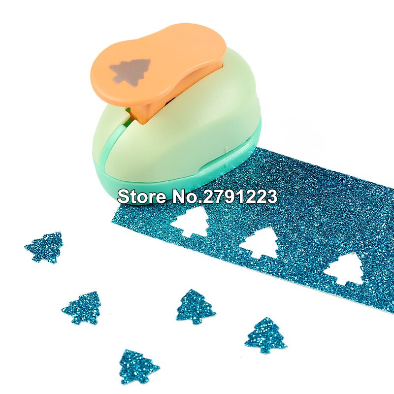 Gratis vele grootte Kerstboom Vorm craft punch Scr... – Vicedeal