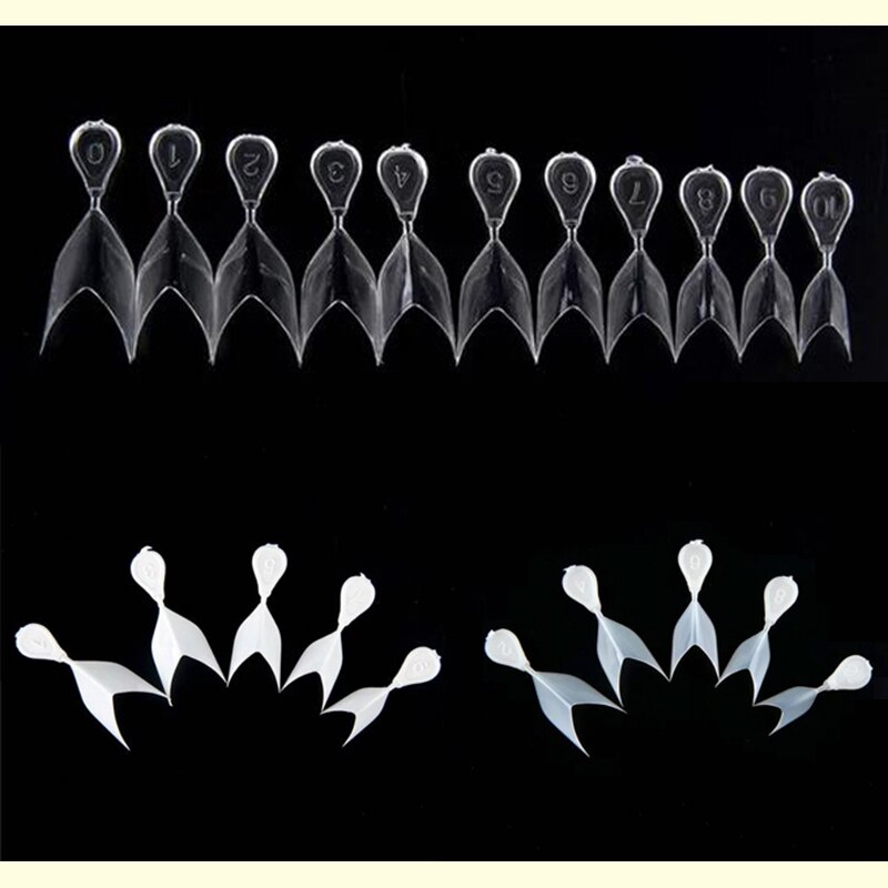 Short Edge nail tips / Prism Edge French Nail Tips... – Grandado