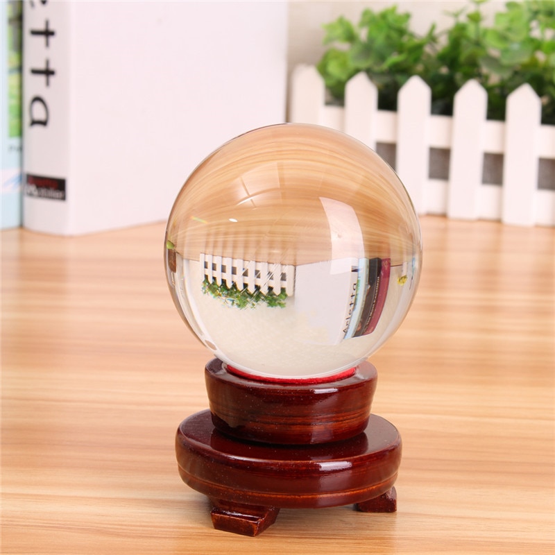Bola de cristal mágica de cristal transparente par... – Grandado