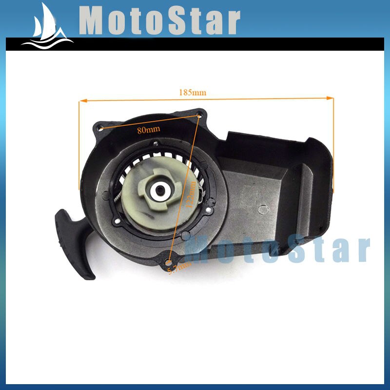 Aluminium Leicht ziehen Anlasser + Schwungrad + Sc... – Grandado