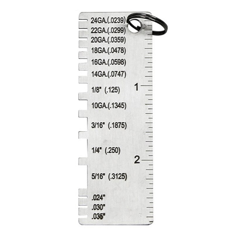 Stainless Steel Thickness Gauge Weld Inspection Ru... – Vicedeal