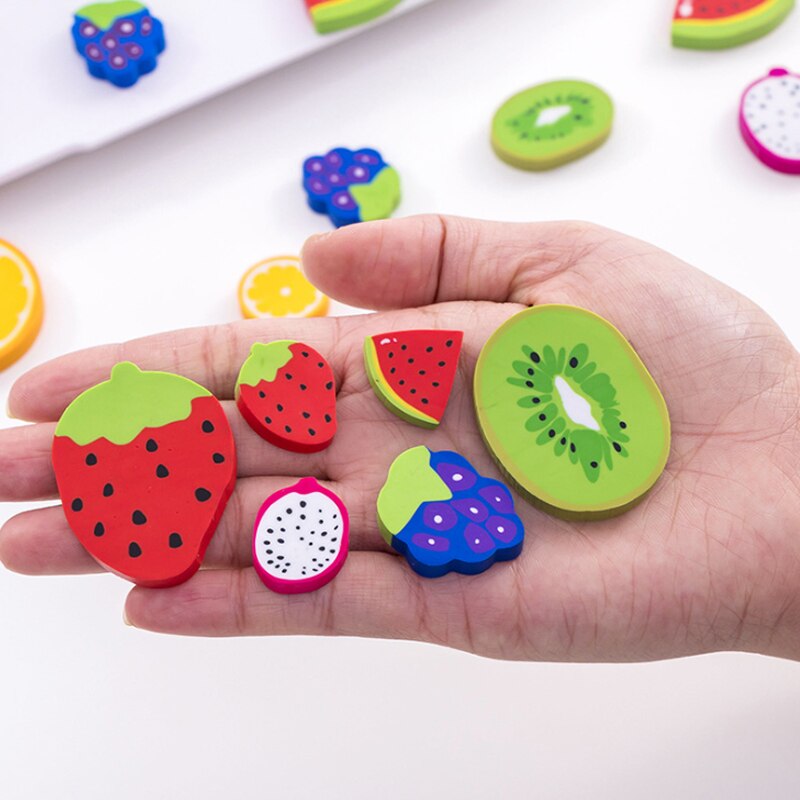4Pcs Mini Fruit Eraser Children Learning Stationer... – Vicedeal