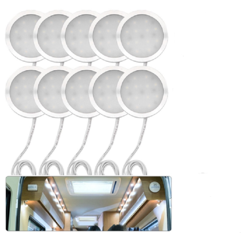 10pcs 12V Lorry Van Interior Reading Light Trailer... – Grandado