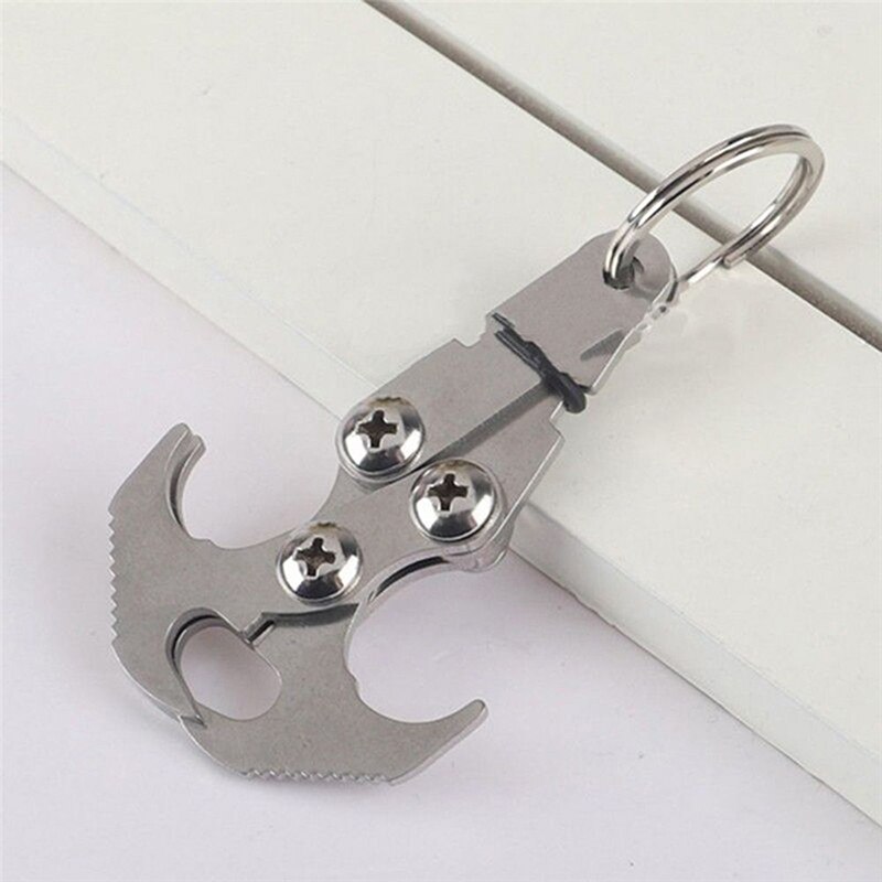 Silver Outdoor Rock Climbing Mountaineering Multif... – Grandado