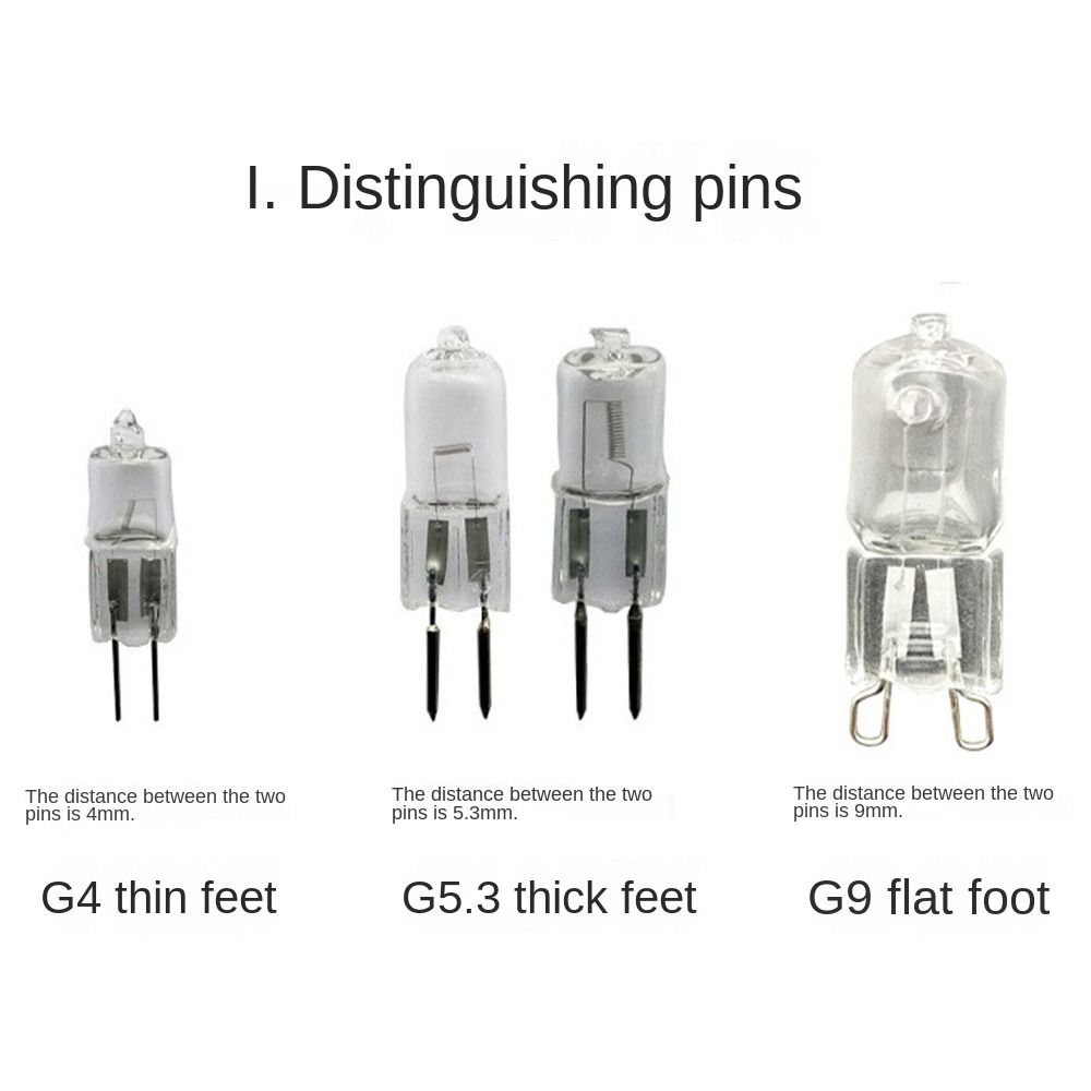 5pcs Glass Tube G4 G5 3 G9 Halogens Bulb Dimmable Grandado