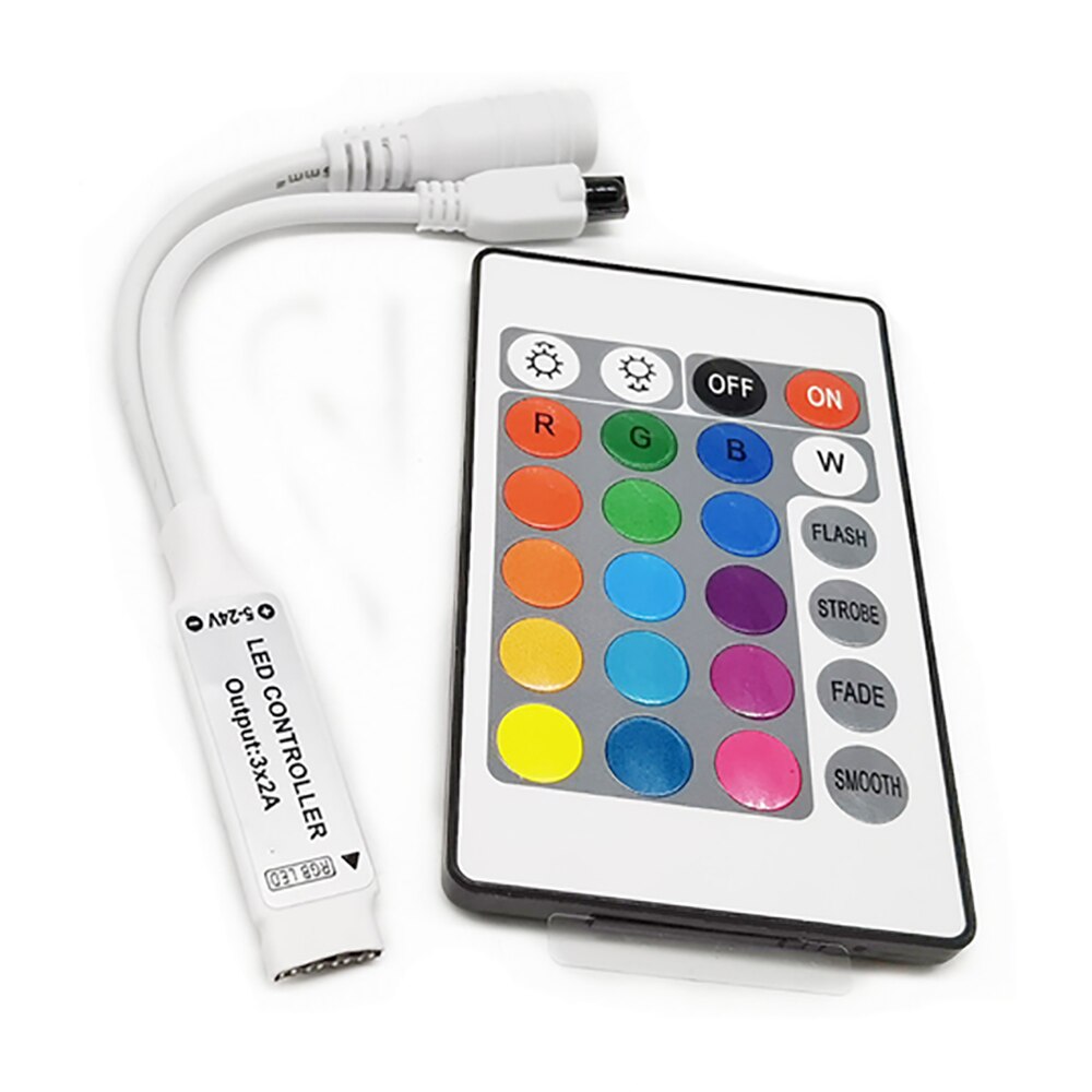 Bluetooth Music Led Controller 24 Keys Led Ir 44 K Grandado
