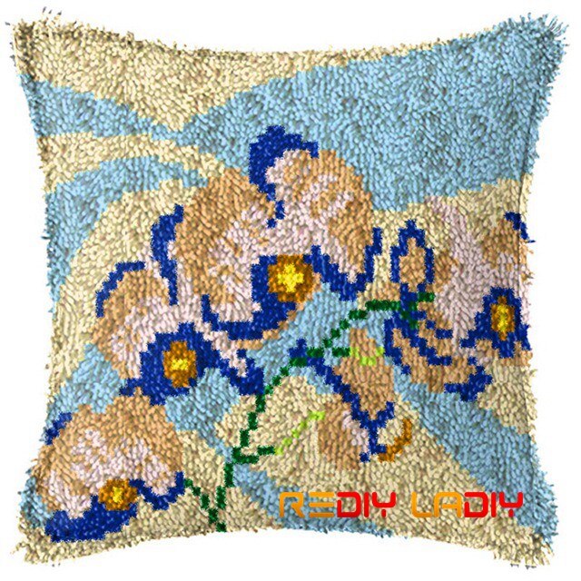 Diy Klink Haak Kussen Kits Daisy & Rose Kussensloo... – Vicedeal