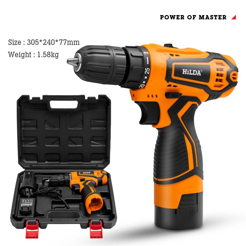 Mini 2V 16V 20V Wireless Power Driver Drill Driver... – Grandado