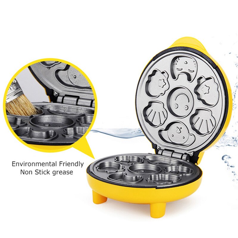 Household Cake Breakfast Baking Machine 7 Holes Ca... – Vicedeal