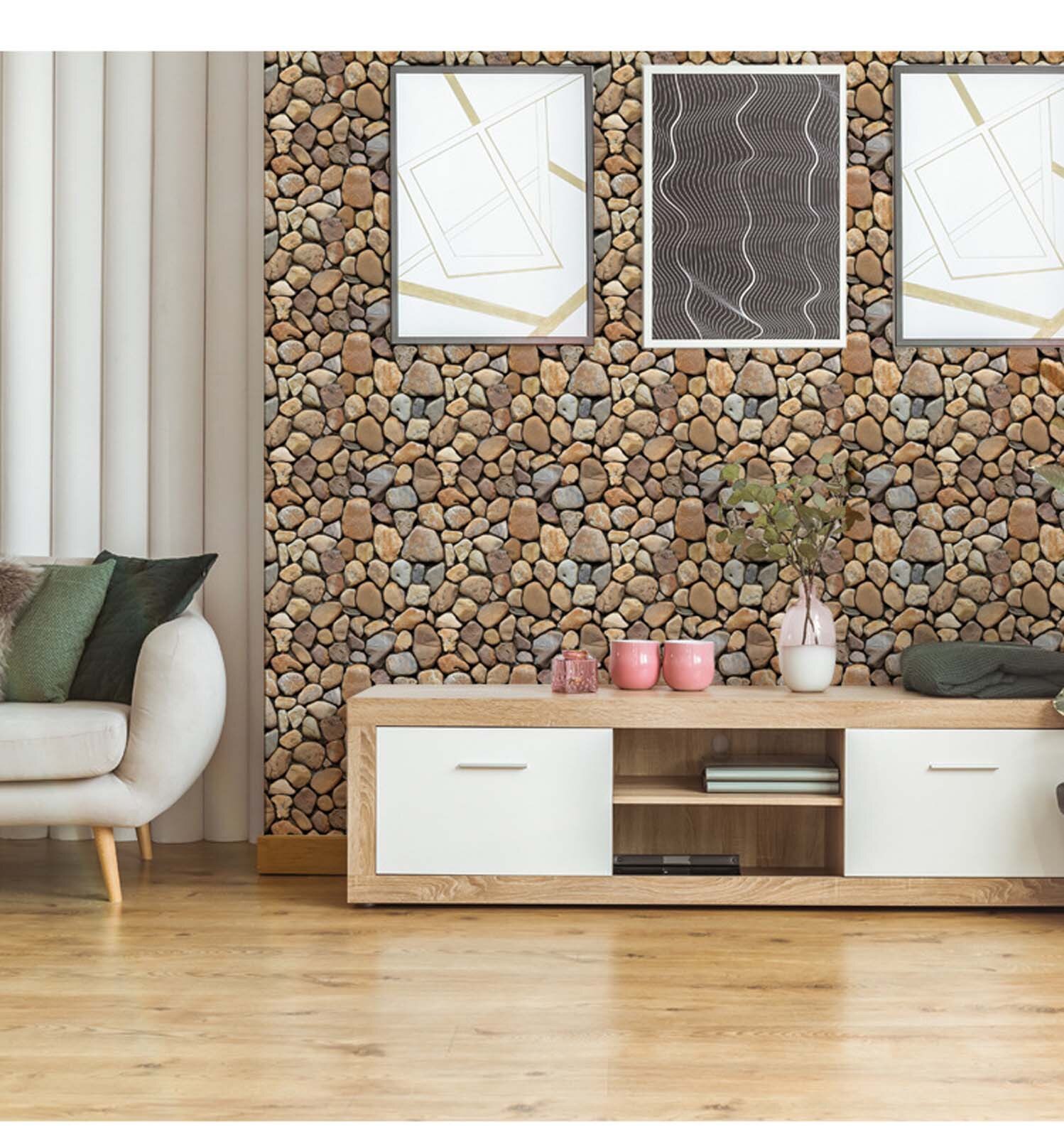 # Vintage Sticker Home Decor 3d Stone Waterproof S... – Grandado