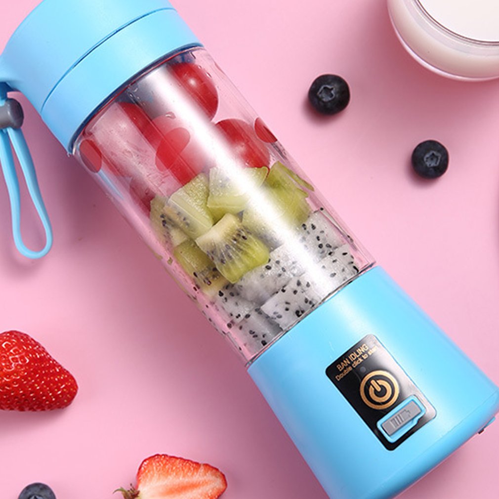 Portable Blender USB Mixer Two Blades Electric Jui... – Grandado