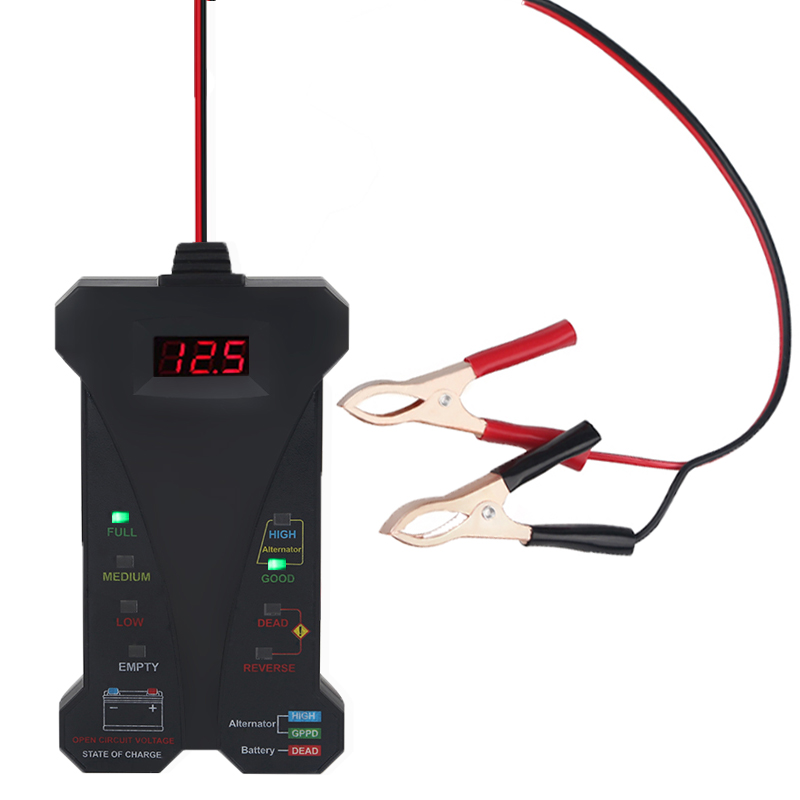 12V Automotive Vehicle Battery Tester LCD Digital ... – Vicedeal