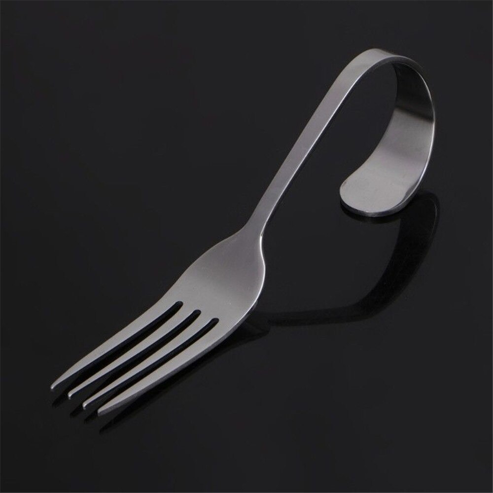 Stainless Steel Cutlery Set Curved Handle Spoon Di... – Grandado