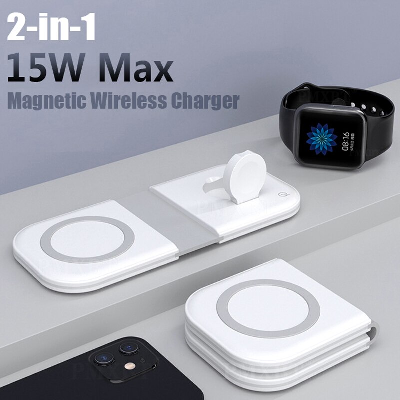 Foldable Magnetic Duo Charger Mag For Safe iPhone ... – Vicedeal
