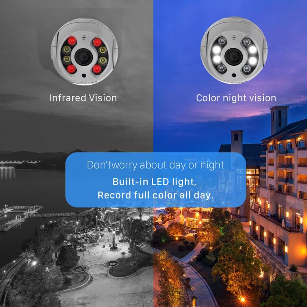 IP Camera WiFi Camera PTZ dome outdoor Motion auto... – Grandado