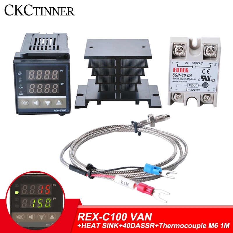 Rex -c100 digital rkc pid termostat temperaturregu... – Grandado