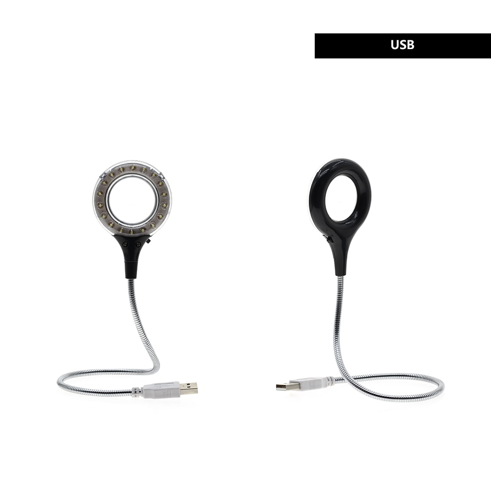 USB Power LED Reading Book Light 18LEDs with Magni... – Grandado