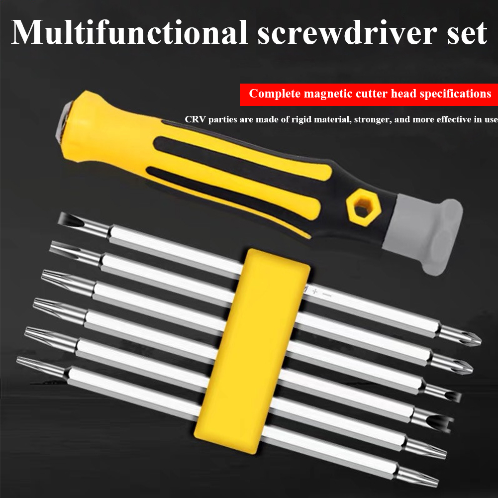 6 Delige Set Tamper-Proof Magnetische Schroevendra... – Grandado