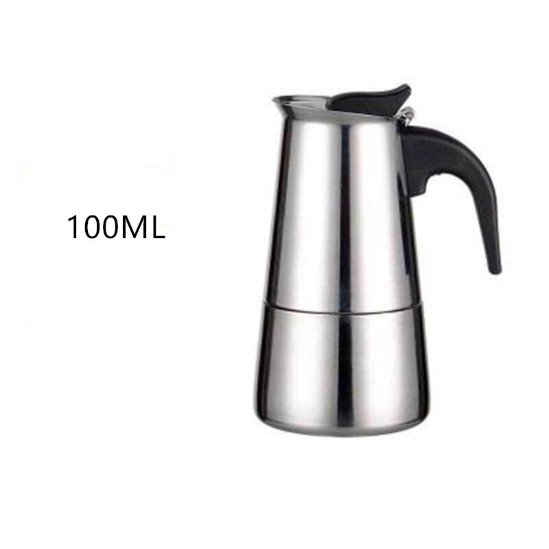 Stainless Steel Italian Moka Pot Coffee Pot Europe... – Vicedeal