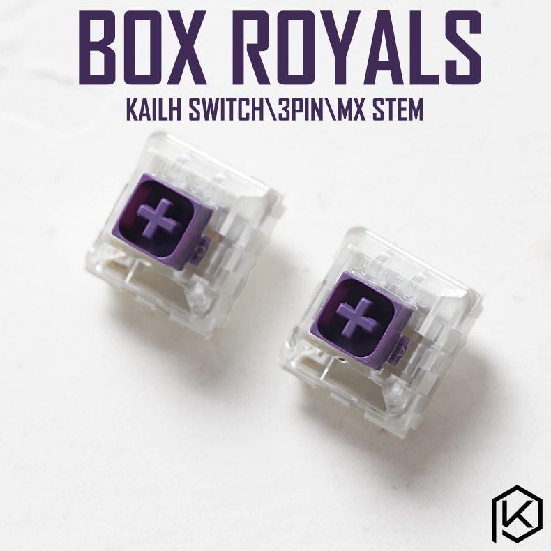 Novelkey-interruptor Kailh Box royal royals RGB SM... – Grandado