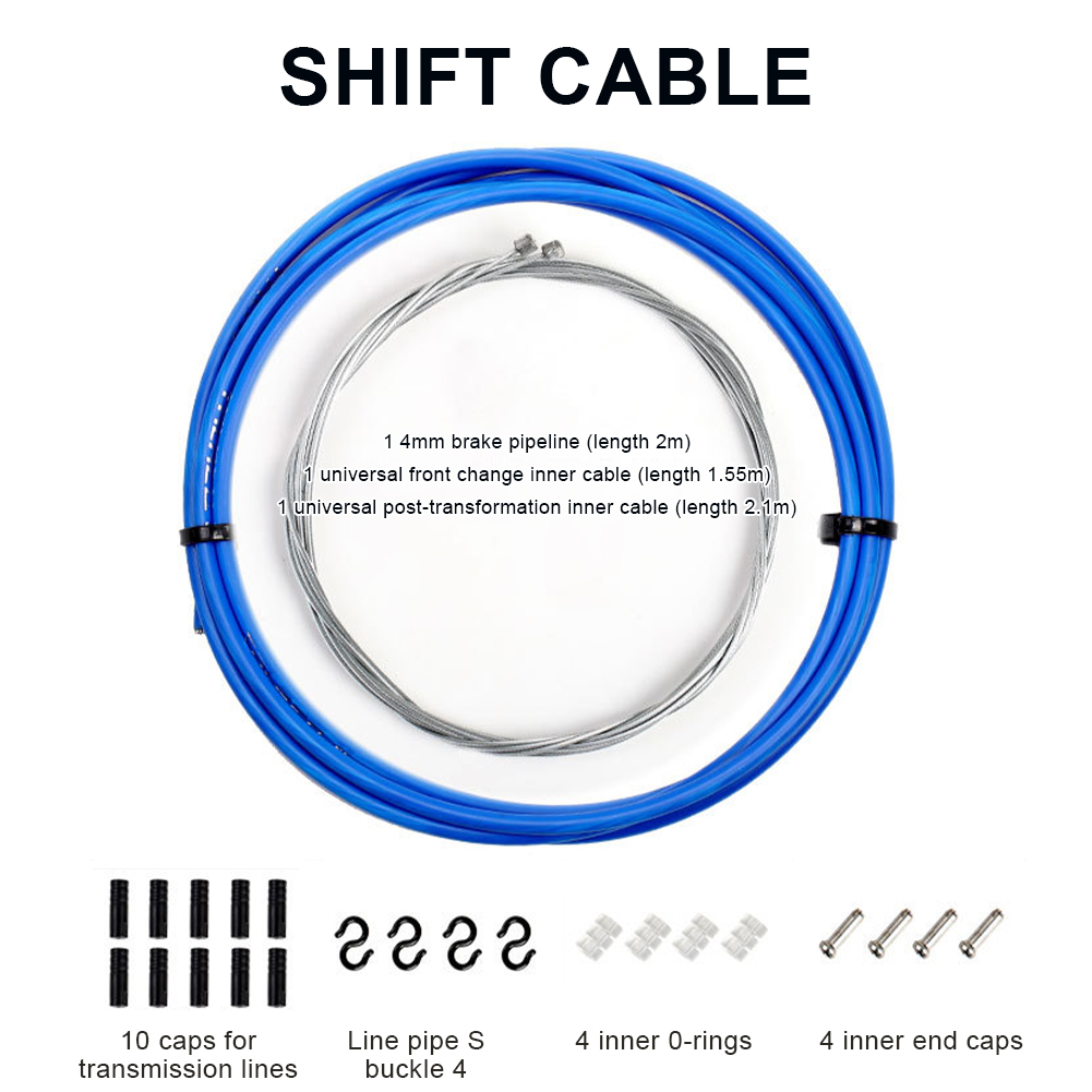 Bike Shifter Derailleur Cable & Brake Cable 4m... – Vicedeal