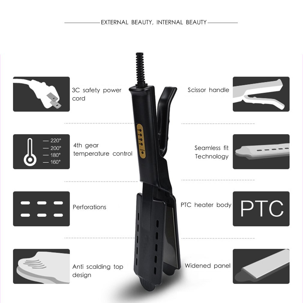 Four-Speed Thermostat Straight Hair Splint Bangs H... – Grandado