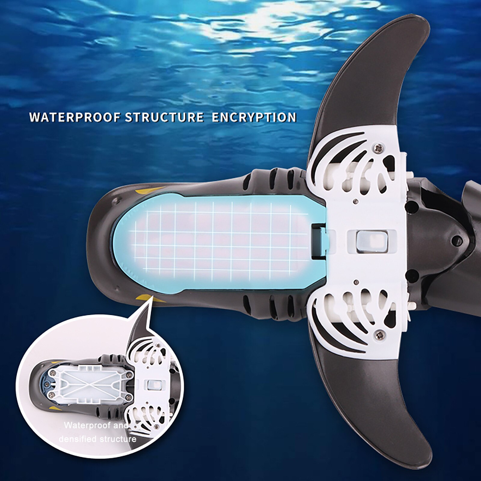 RC Mini Radio Remote Control Electric Big Fish Con... – Grandado