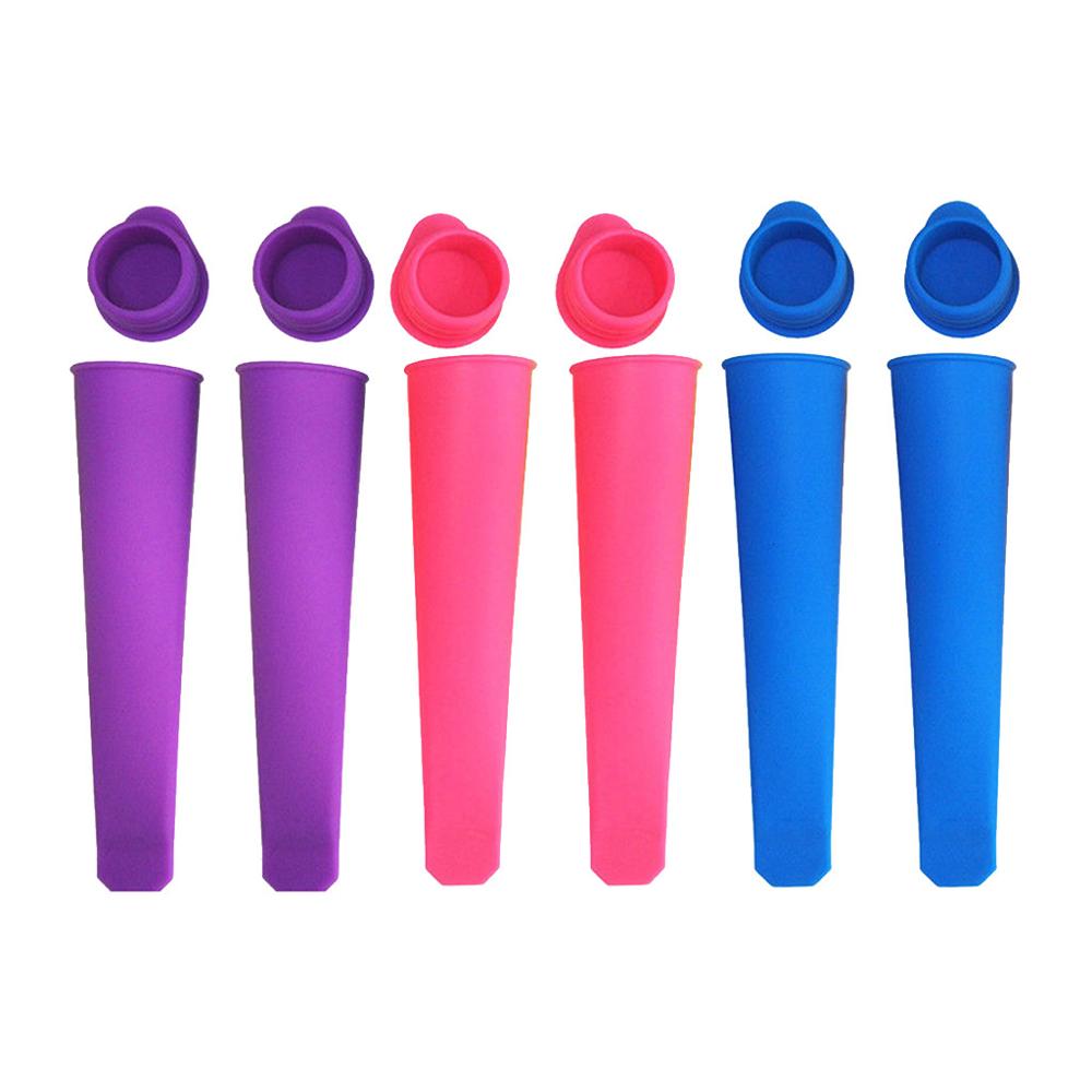 6 Pcs Maker Mould Colorful Silicone Ice Mold Stick... – Grandado