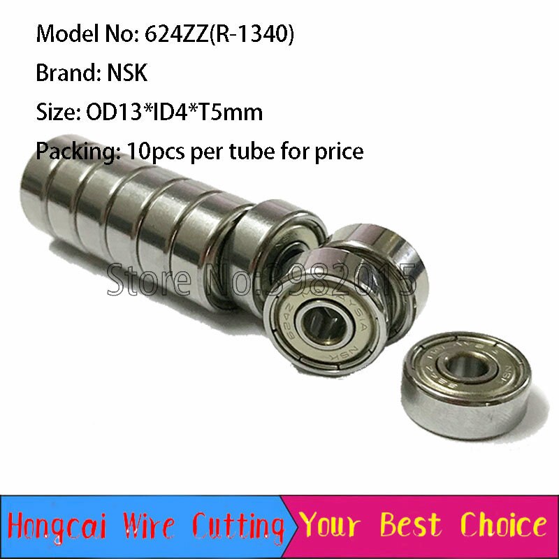 Wire Cut Parts NSK Ball Screw Pulley Bearing 624Z ... – Grandado