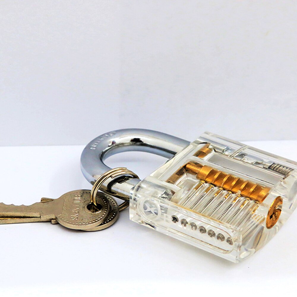 Transparent Visible Pick Cutaway Practice Padlock ... – Grandado